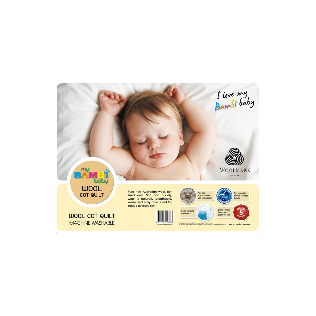 Bambi - Wool Cot Quilt – Kido Store Australia