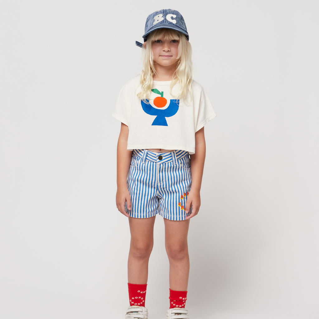 Bobo Choses - Striped Denim Shorts - Bobo Choses Circle – Kido Store
