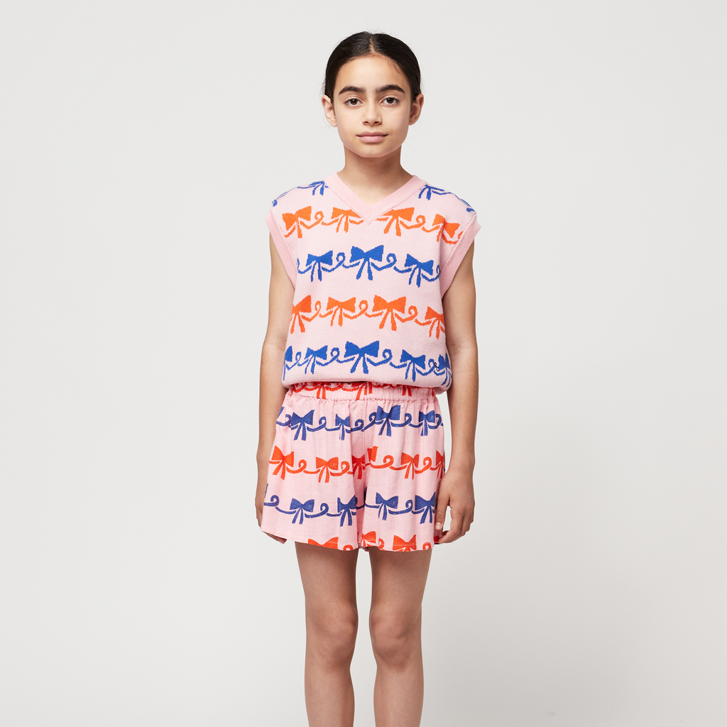 Bobo Choses - Jacquard Vest - Ribbon Bow – Kido Store